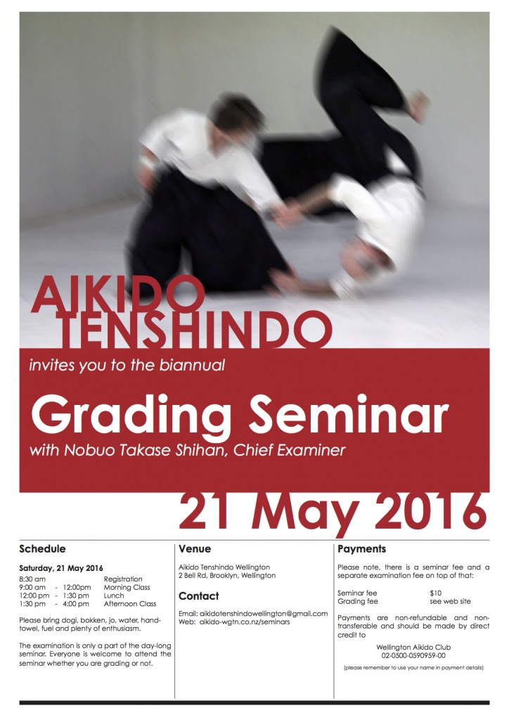 grading | Aikido Tenshindo